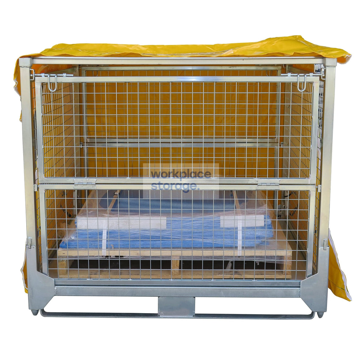 Oversized Pallet Storage Cage – Workplace Storage