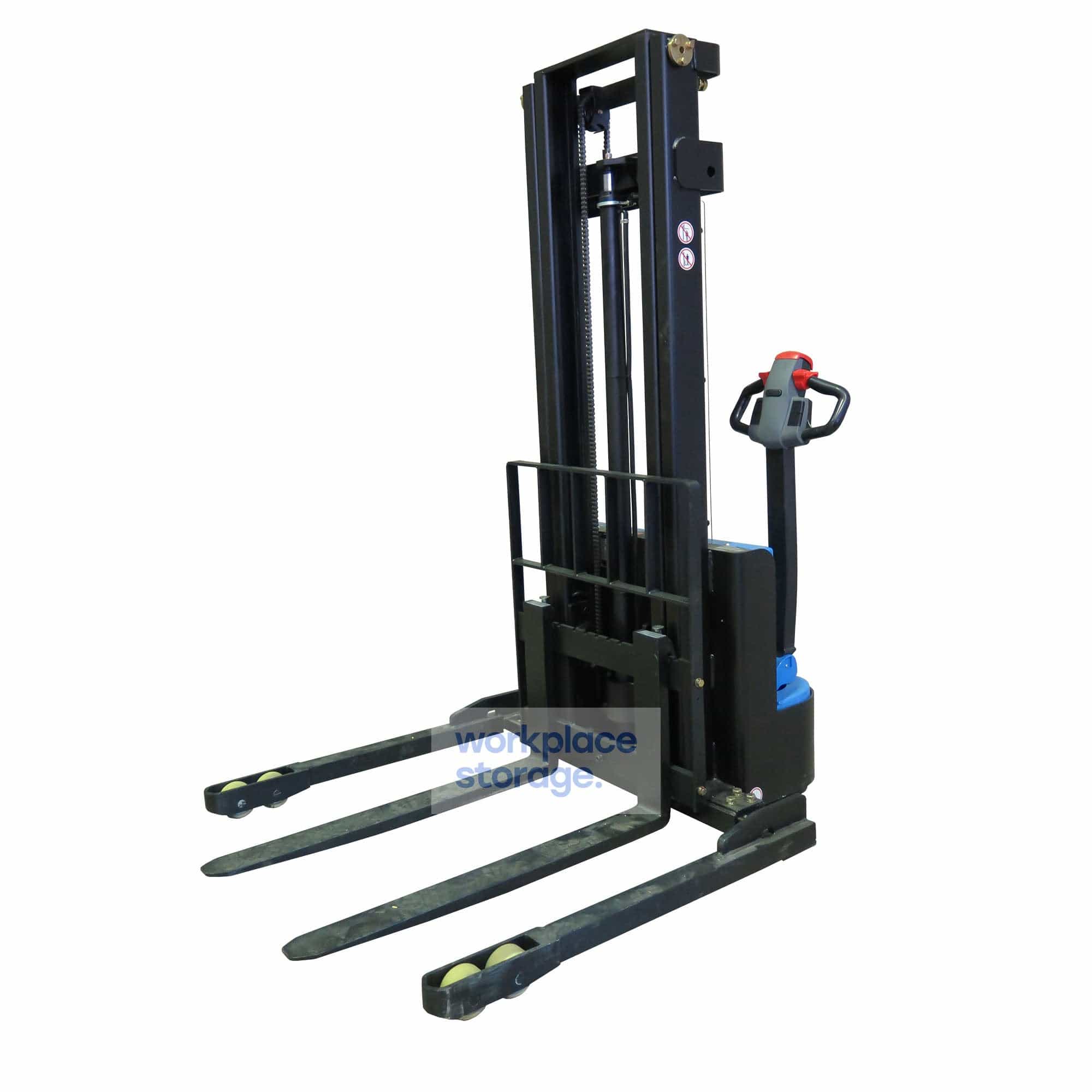 Straddle Stacker Electric Premium – Workplace Storage